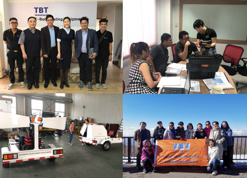 Pavement equipment supplier, About Us - TBT testing equipment